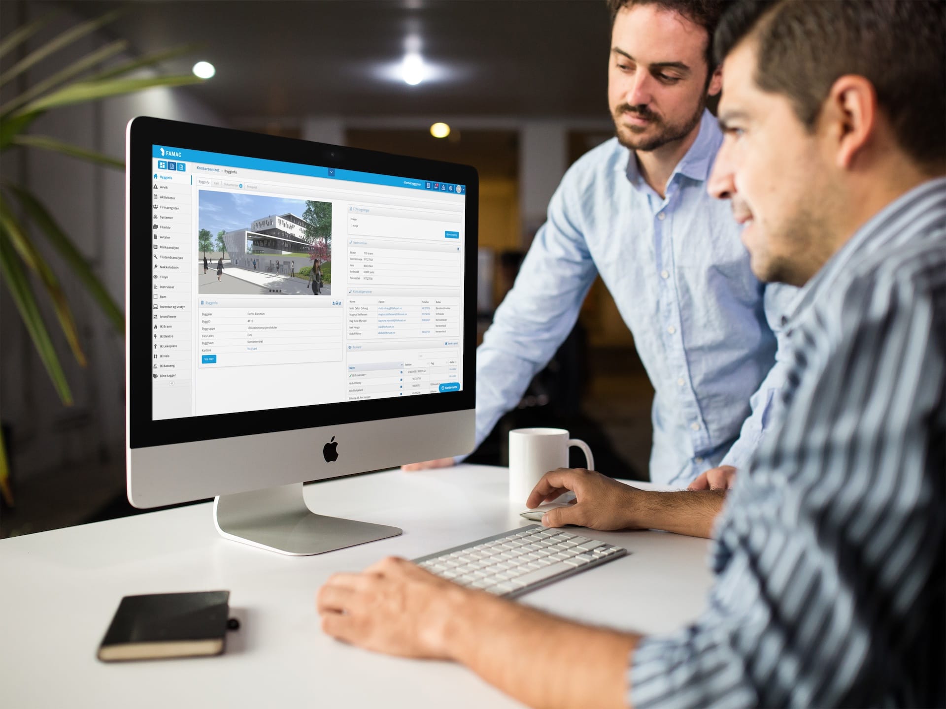 Brukervennlig FDV-system – FAMAC for eiendomsforvaltning