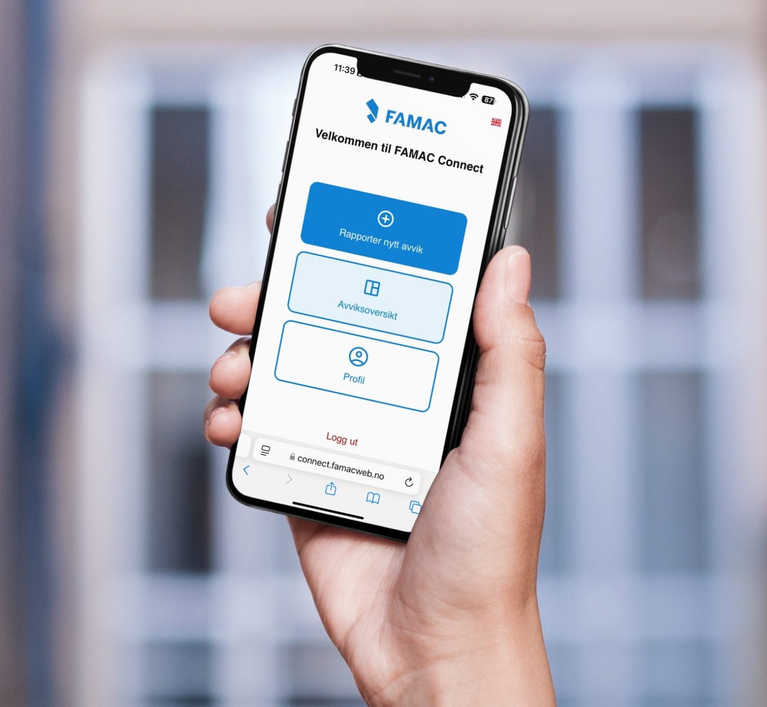 FAMAC Connect – enkel kommunikasjon for leietakere og drift